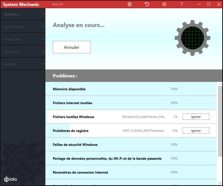System Mechanic Standard 16.5: una convincente utilidad de optimización ...