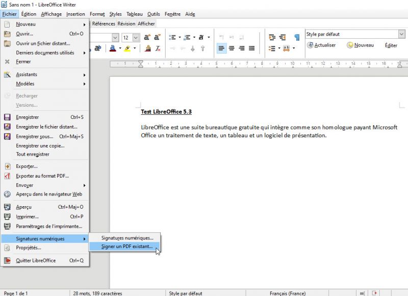 Que nous réserve la dernière version de LibreOffice