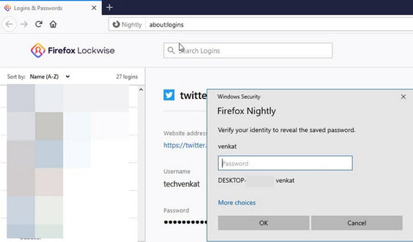 Firefox Lockwise et Windows 10 s'associent pour mieux protéger vos mots de passe