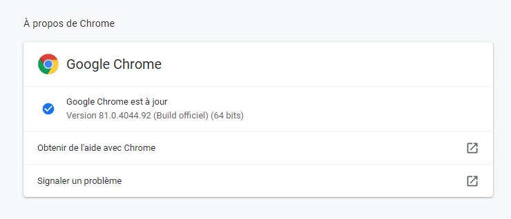Google Chrome 81 est arrivé avec une avalanche de correctifs