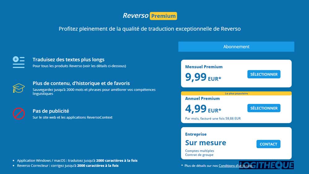 traduction texte (reverso non)